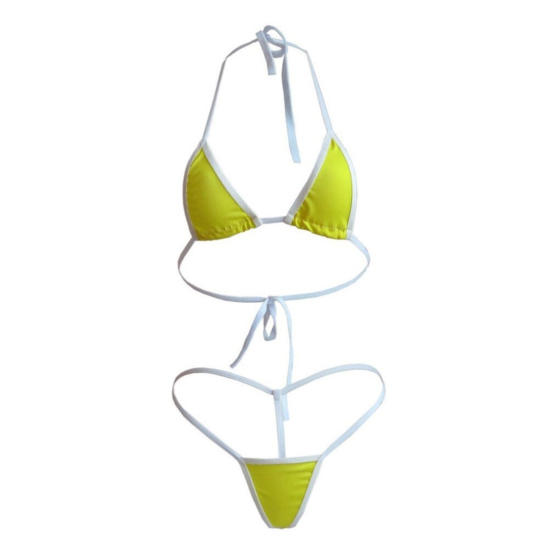 Extreme Micro Bikini Micro Mini Bikini Triangle Bikini Micro - Etsy India