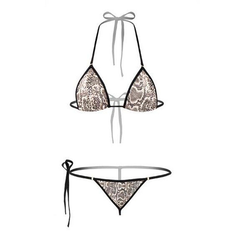 Extreme Micro Bikini Leopard Extreme Bikini Sexy Micro Thong Etsy Israel
