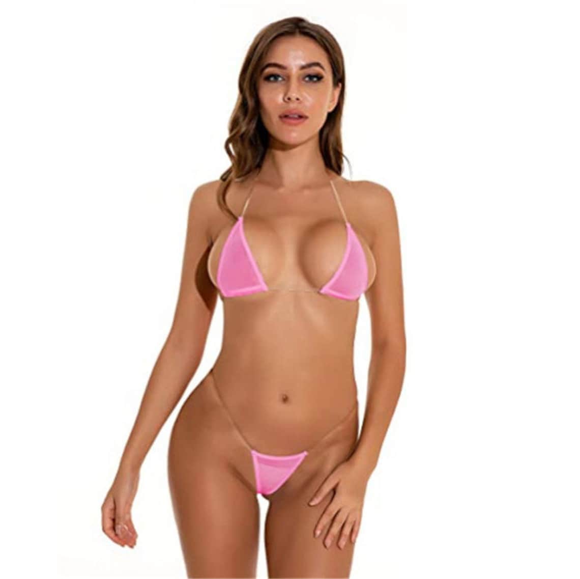 Micro Thong Bikini Micro Bikini Extreme Bikini Micro Thong Etsy