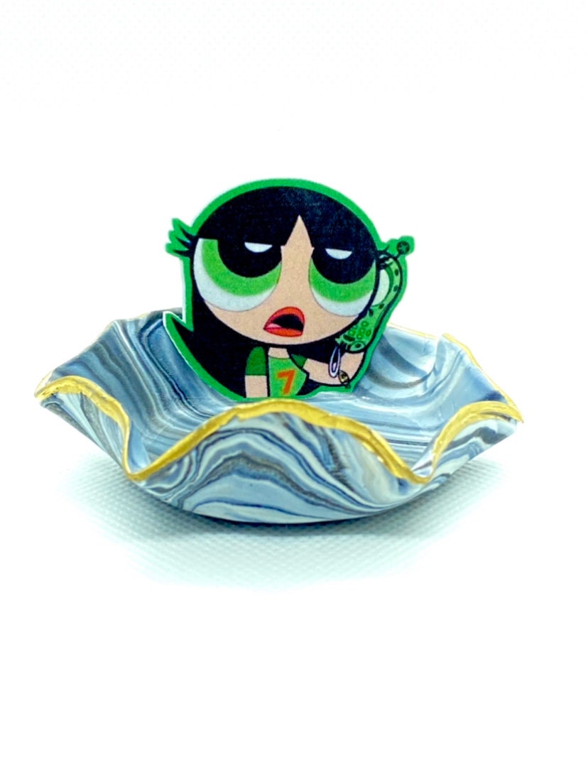 Green Powerpuff Girl Sticker - Etsy