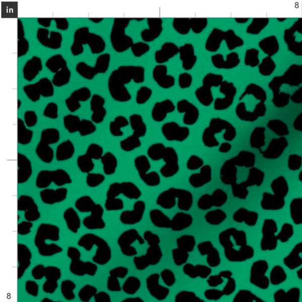 Leopard Fabric - Etsy