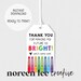 PRINTABLE Teacher Flair Pen Gift Tag | Teacher Appreciation | Instant ...