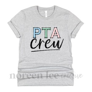 PTA Crew SVG Cricut, Silhouette, Sublimation - Etsy