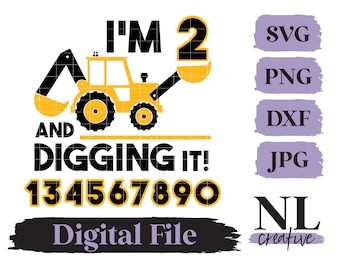 Construction Numbers - Etsy