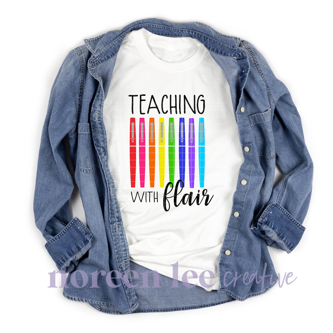 Teaching With Flair SVG Instant Download Cricut - Etsy
