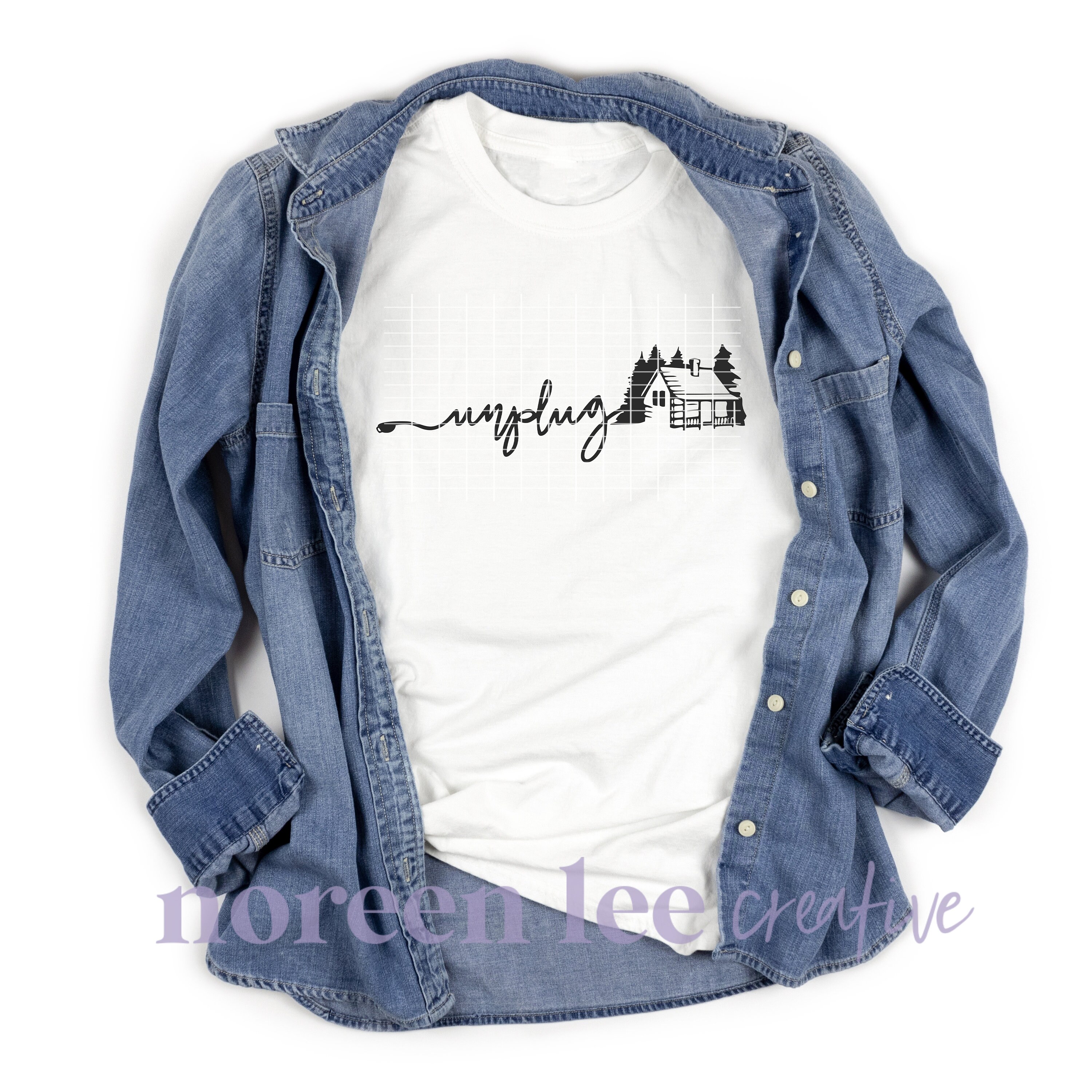 Unplug Cabin SVG Cricut Silhouette Sublimation - Etsy