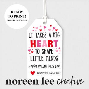 PRINTABLE Teacher Flair Pen Gift Tag | Valentine | Instant Download ...