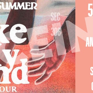 Customizable Souvenir Concert Ticket Photo Keepsake - Etsy