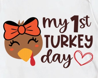 First Turkey Day | Etsy