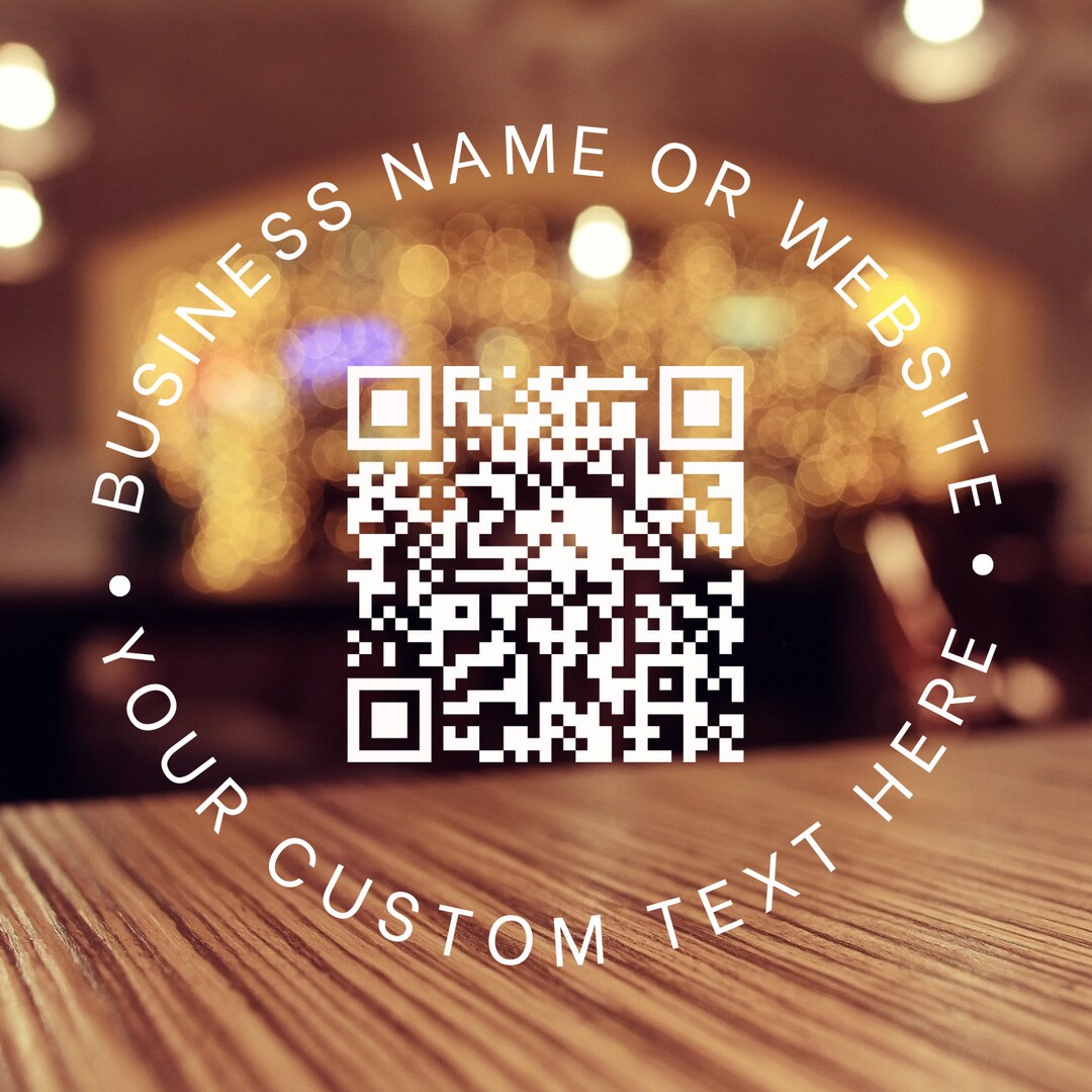 Shop Window Custom QR Code Pdf Shop QR Code Custom Business Pdf QR Code Shop Window Store Window ...