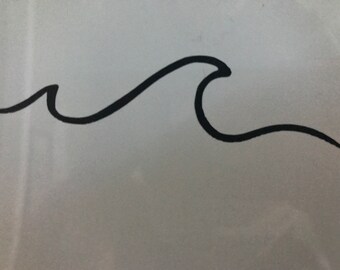 Wave Sticker - Etsy