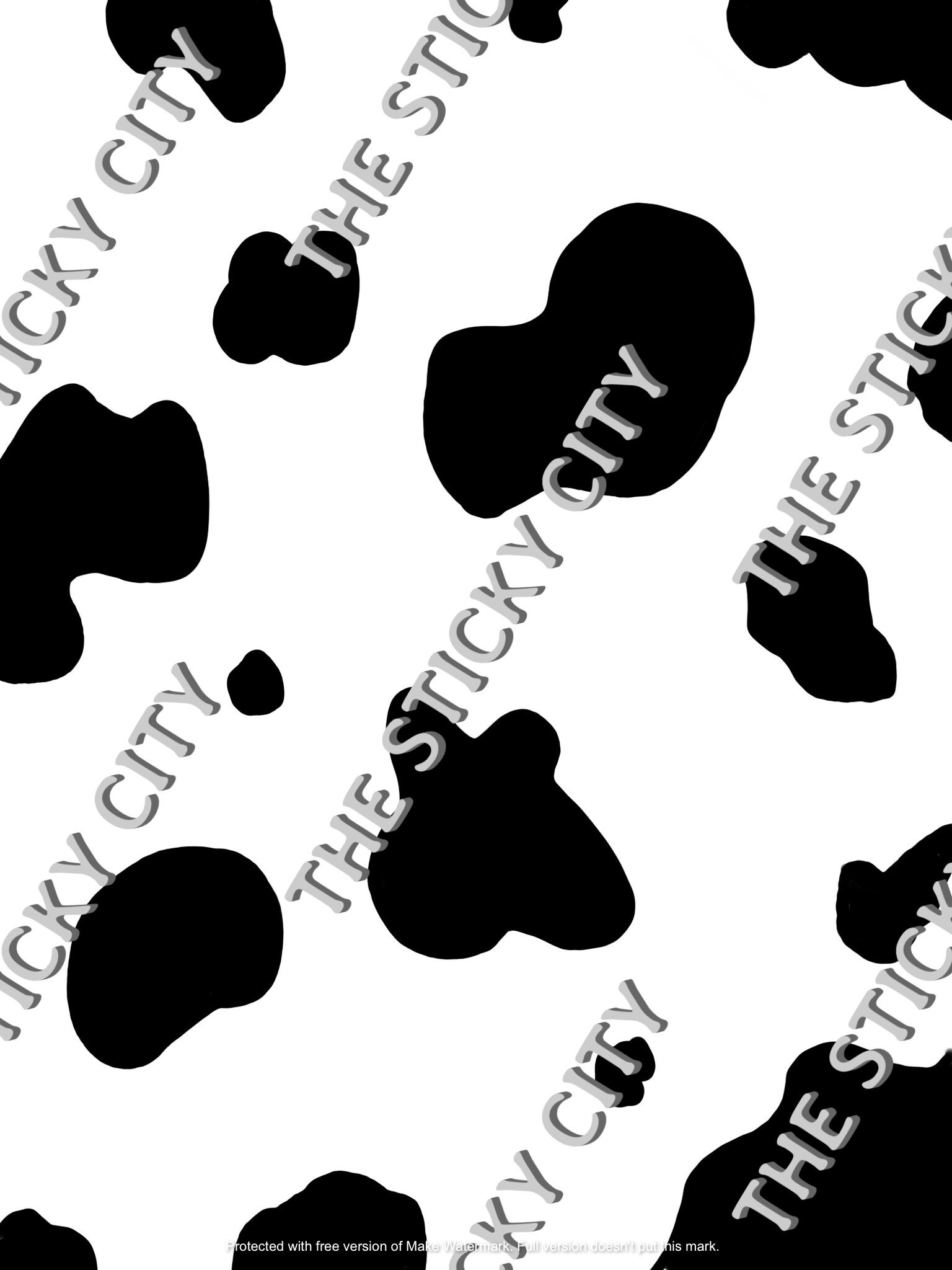 Impresión de descarga digital Impresión de vacas impresas | Etsy