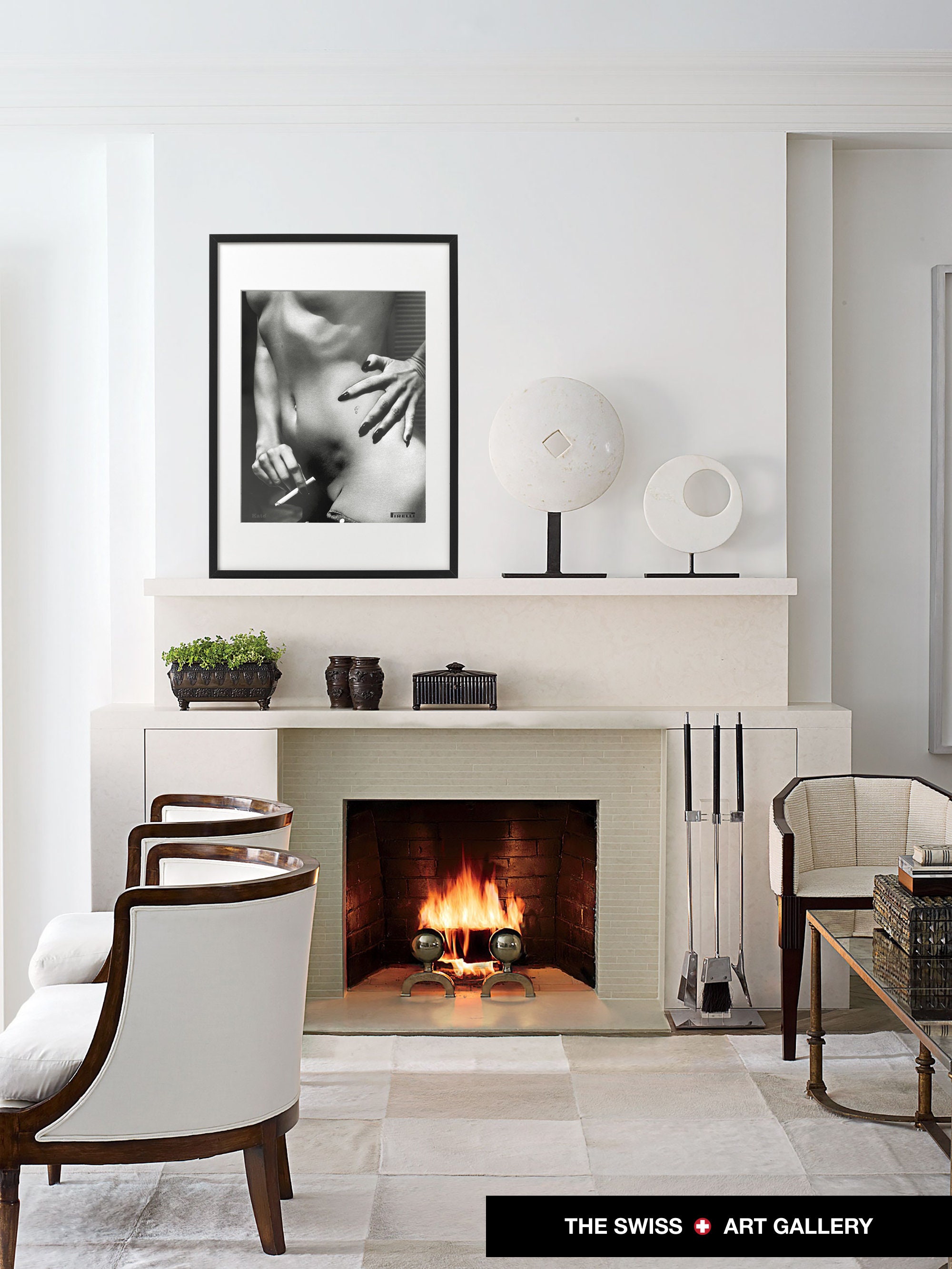 Limited Edition, Framed Original Pirelli Calendar Art | Kate Moss 2006 ...