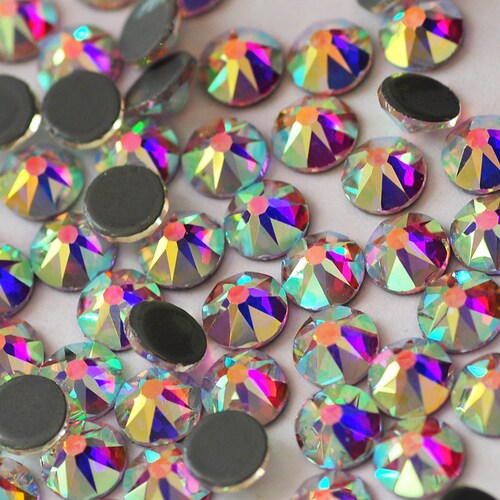 SWAROVSKI CLEAR CRYSTALS Rhinestones Gems Stones Flat Back Non - Etsy