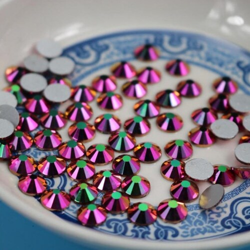 SWAROVSKI Crystals RAINBOW Rhinestones Gems Stones Flat Back - Etsy