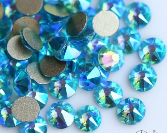 SWAROVSKI Crystals RAINBOW Rhinestones Gems Stones Flat Back - Etsy