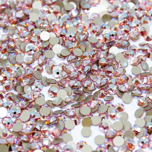 30 PIECE Swarovski Crystals CLEAR Flat Back Non Hotfix Gems - Etsy