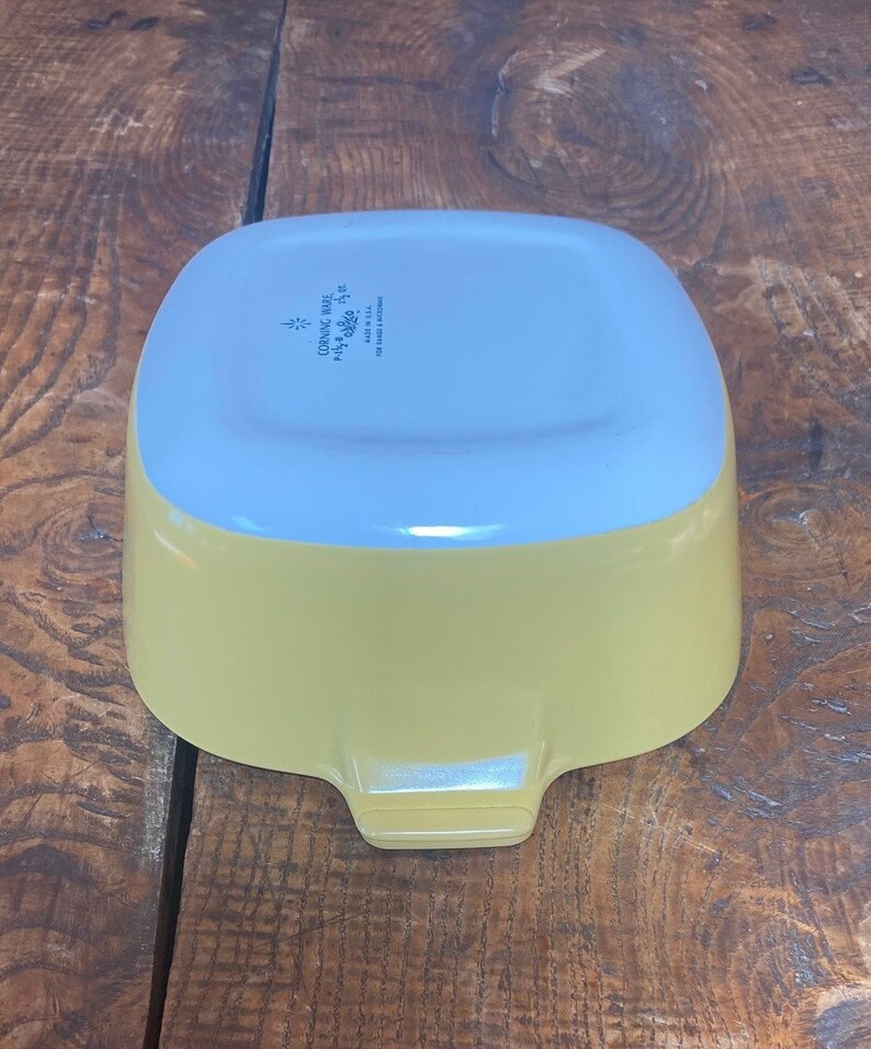 Corning Ware Harvest Gold Yellow Casserole Dish - Etsy