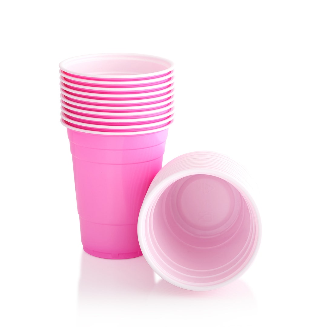 Light Pink American Beer Pong Solo Party Cups 16oz Party Cups Light ...