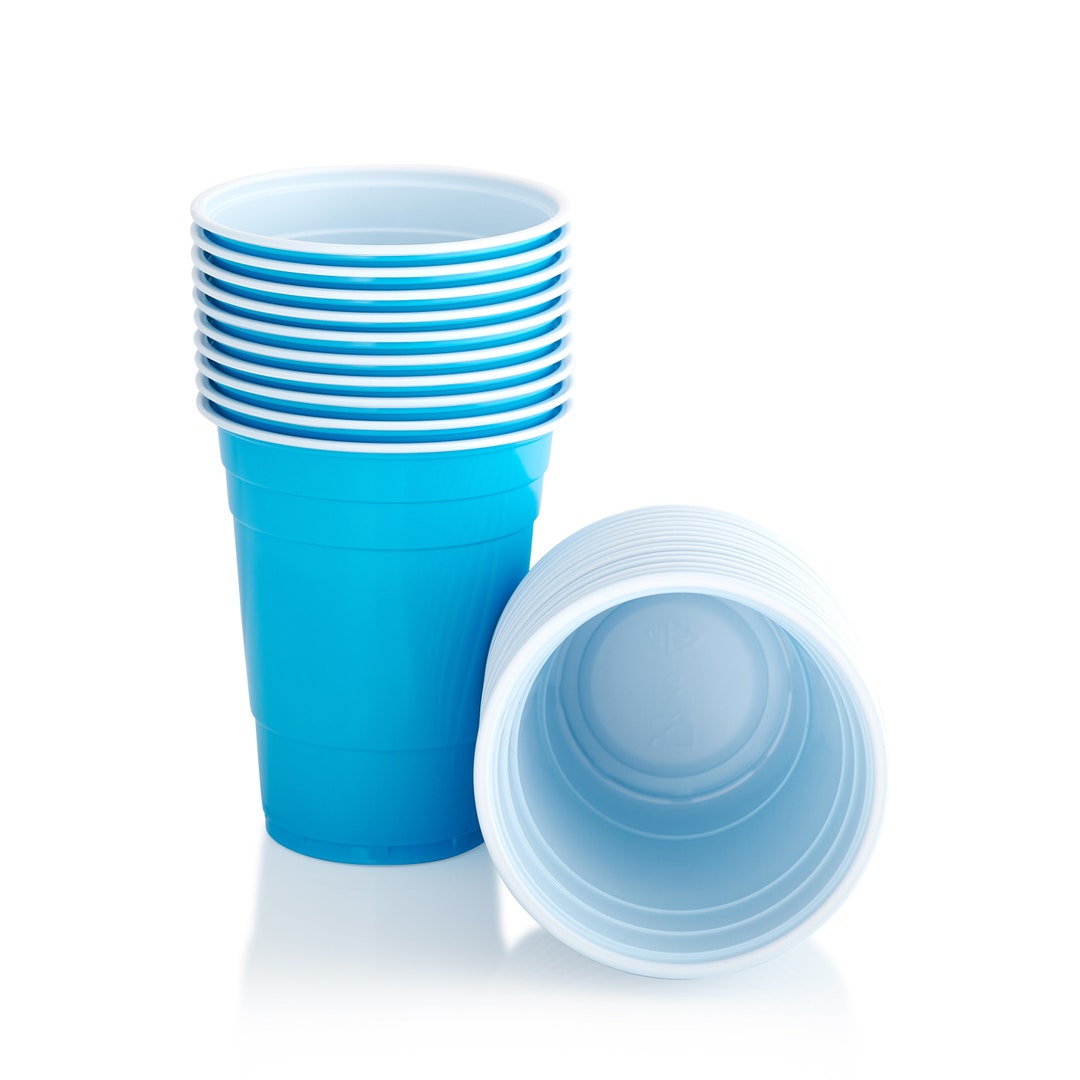Light Blue American Beer Pong Solo Party Cups 16oz Party Cups Light ...