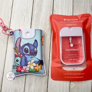 Sanitizer Holder- Touchland, Blue Alien and Friend - Etsy