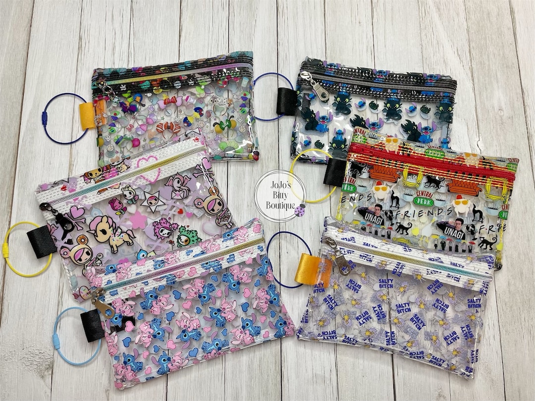 Clear Zip Bags- Clear Vinyl Zipper Bags, Bogg Bag, Stadium Bags - Etsy