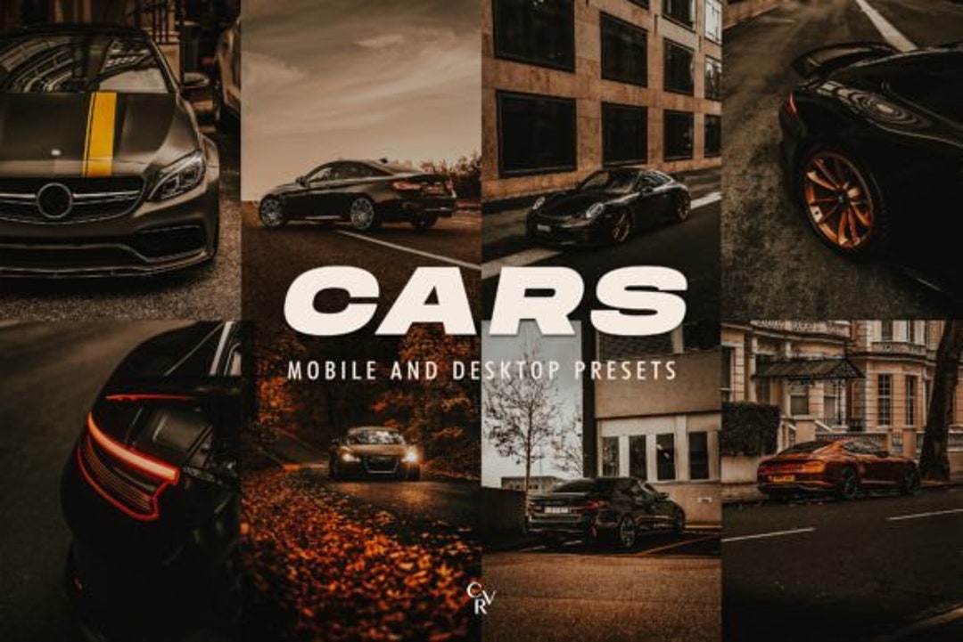 15 Cars Lightroom Presets Lightroom Preset Packs, Stylish Aesthetic ...