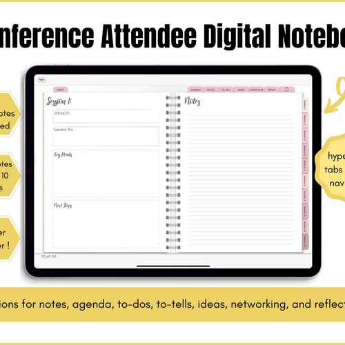 Digital Notebook Cover in 6 Colours Landscape Goodnotes | Etsy