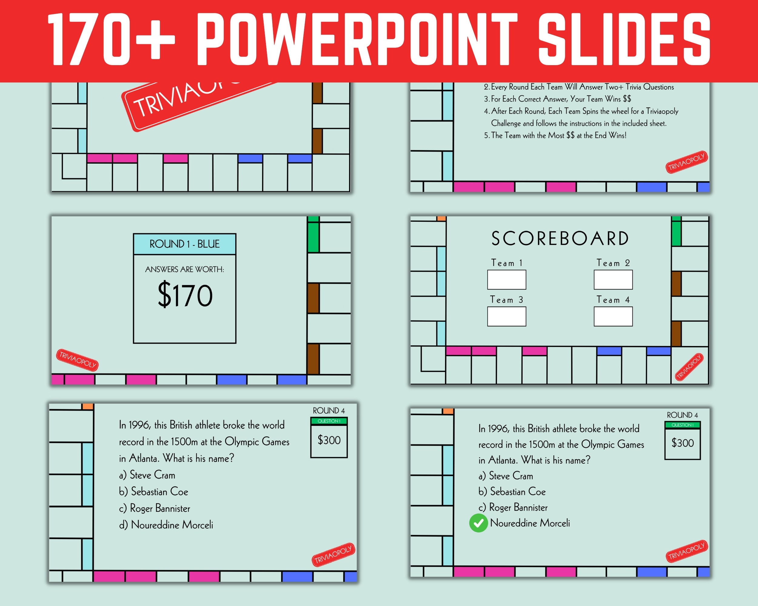 Customizable Powerpoint Game for Parties and Corporate Events ...