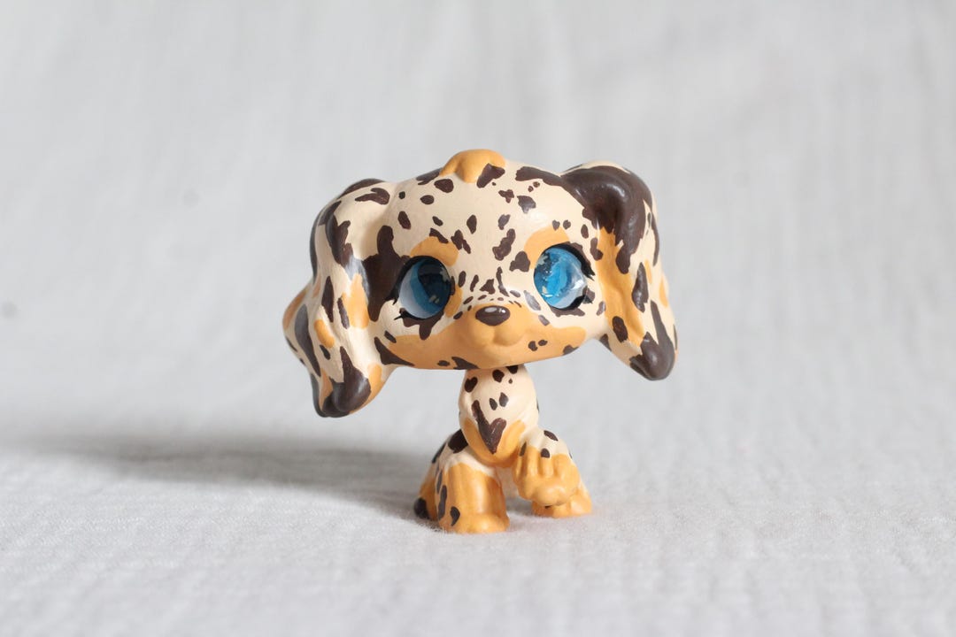 Honey the Cocker Spaniel Littlest Pet Shop Custom Matte Dog Figure Lps ...