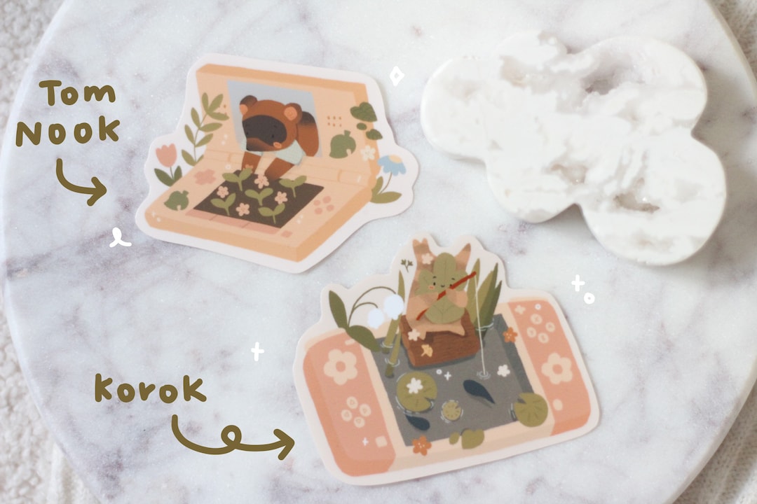 Tom Nook Animal Crossing and Korok Zelda Breath of the Wild Handmade ...