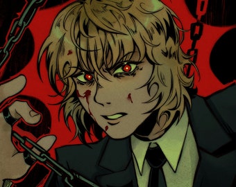 TRIGUN Vash Angel Print - Etsy