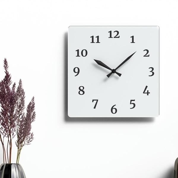 Wall Clock With Numbers - Etsy