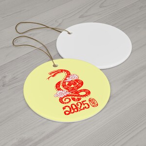 Snake Ornament, Lunar New Year 2025 Gift, Year of the Snake, Chinese ...