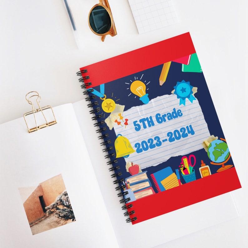 Fifth Grade 2023-2024 Back to School Notebook Spiral - Etsy Ireland