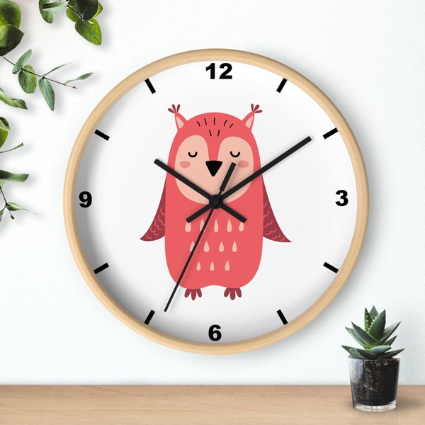 Owl Clock - Etsy