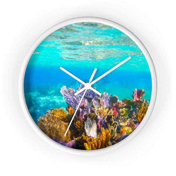 Underwater Wall Clock - Etsy