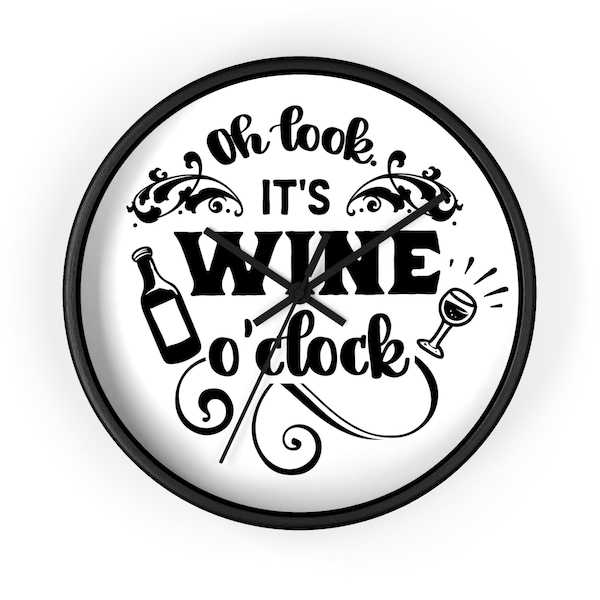Wine Clock - Etsy