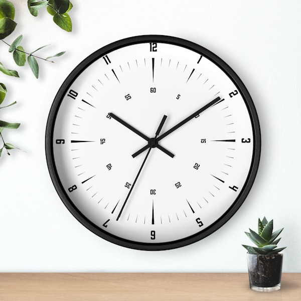Minimalist Clock - Etsy