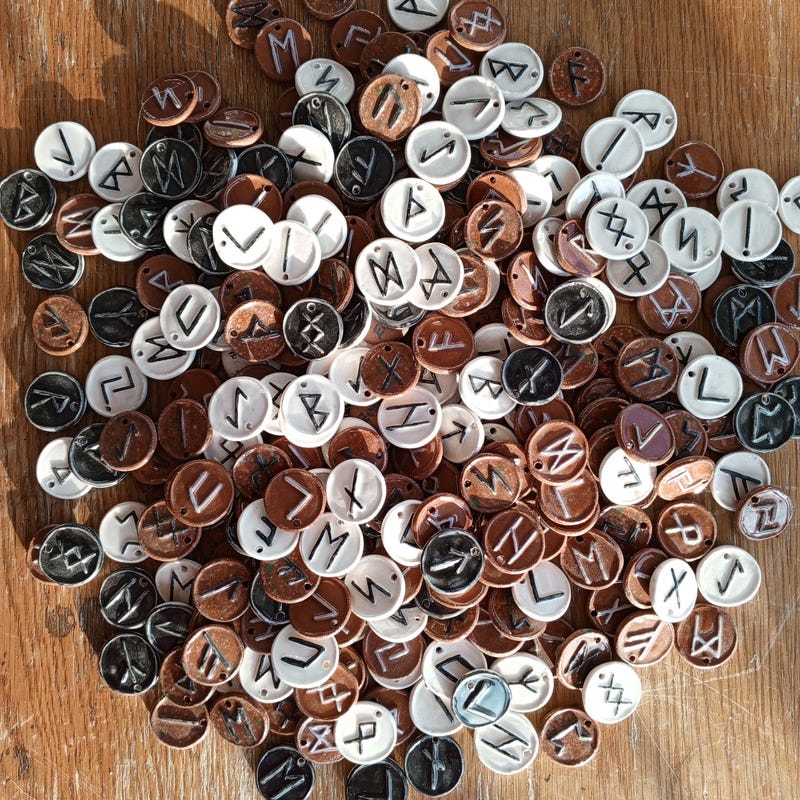 Ceramic Runes - Etsy