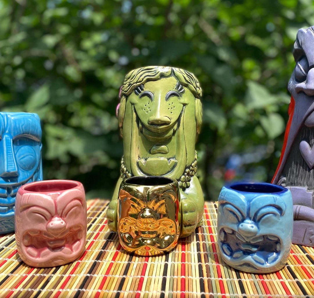 Tiki Mug - Aunty Kokui - the Lost Tikis of Toro Toa - Etsy