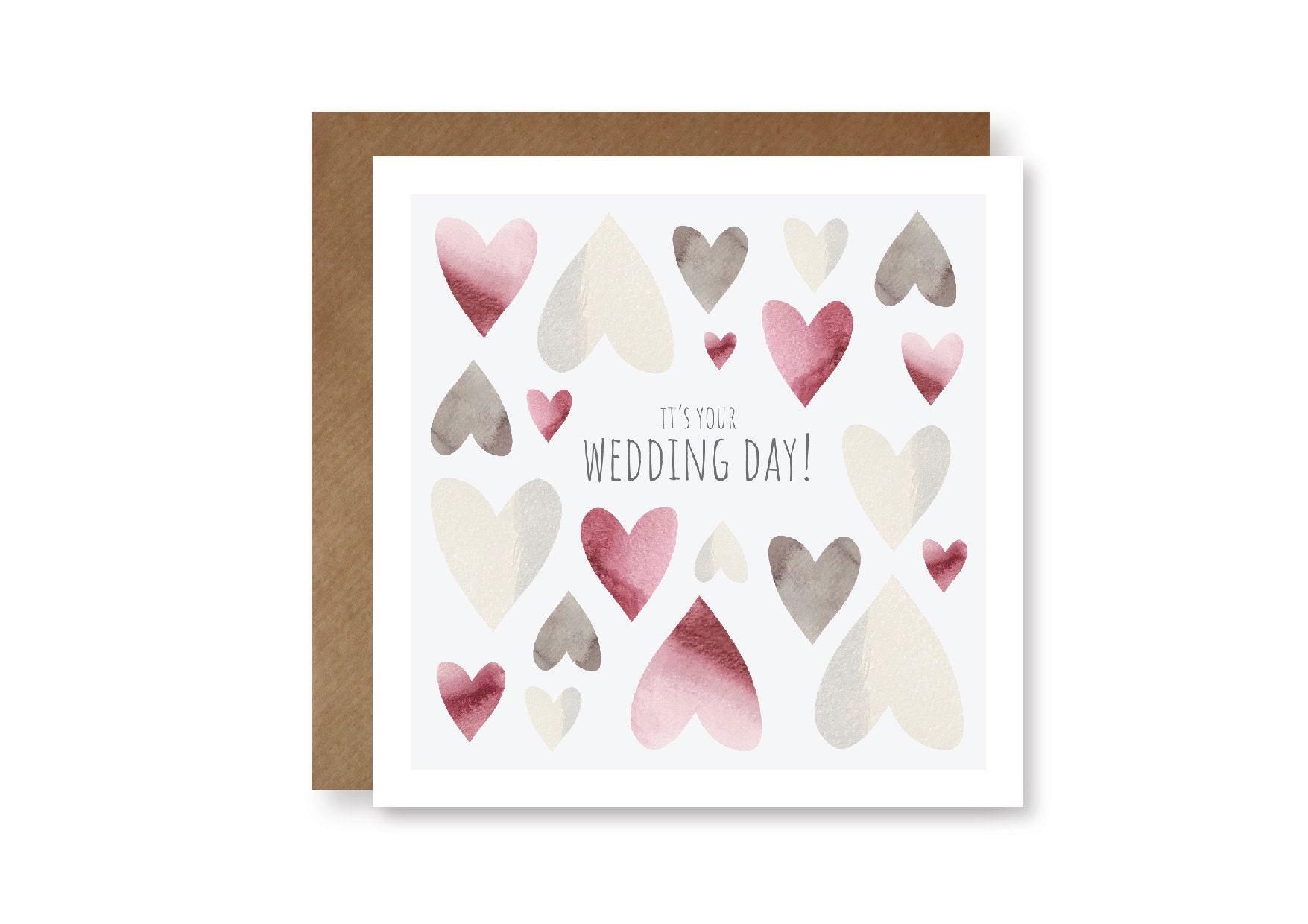 Wedding Day card Wedding Card Happy Wedding Day | Etsy