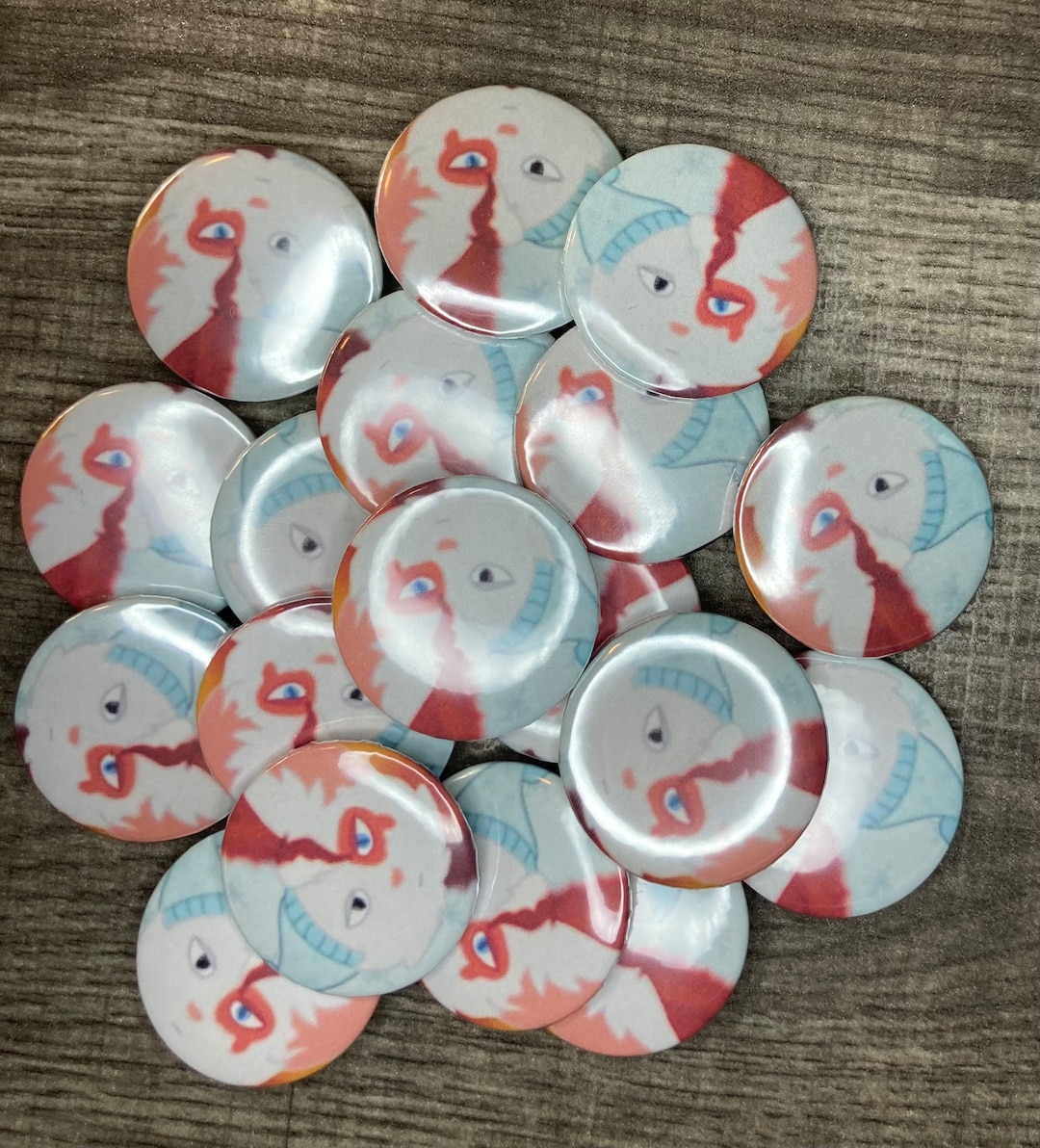 Winter Wolf Todoroki Pins FINAL BATCH - Etsy