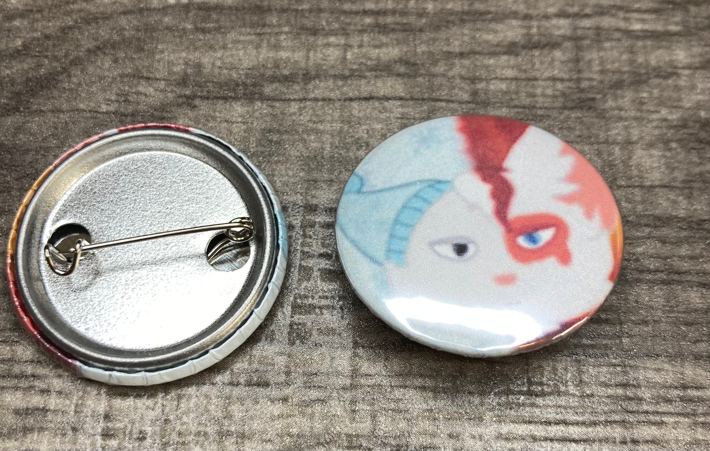 Winter Wolf Todoroki Pins FINAL BATCH - Etsy