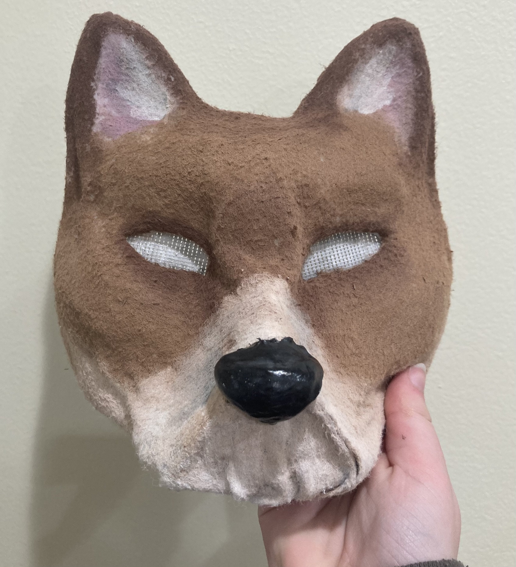 Red Wolf Therian Mask - Etsy