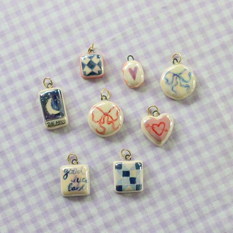Ceramic Charm - Etsy