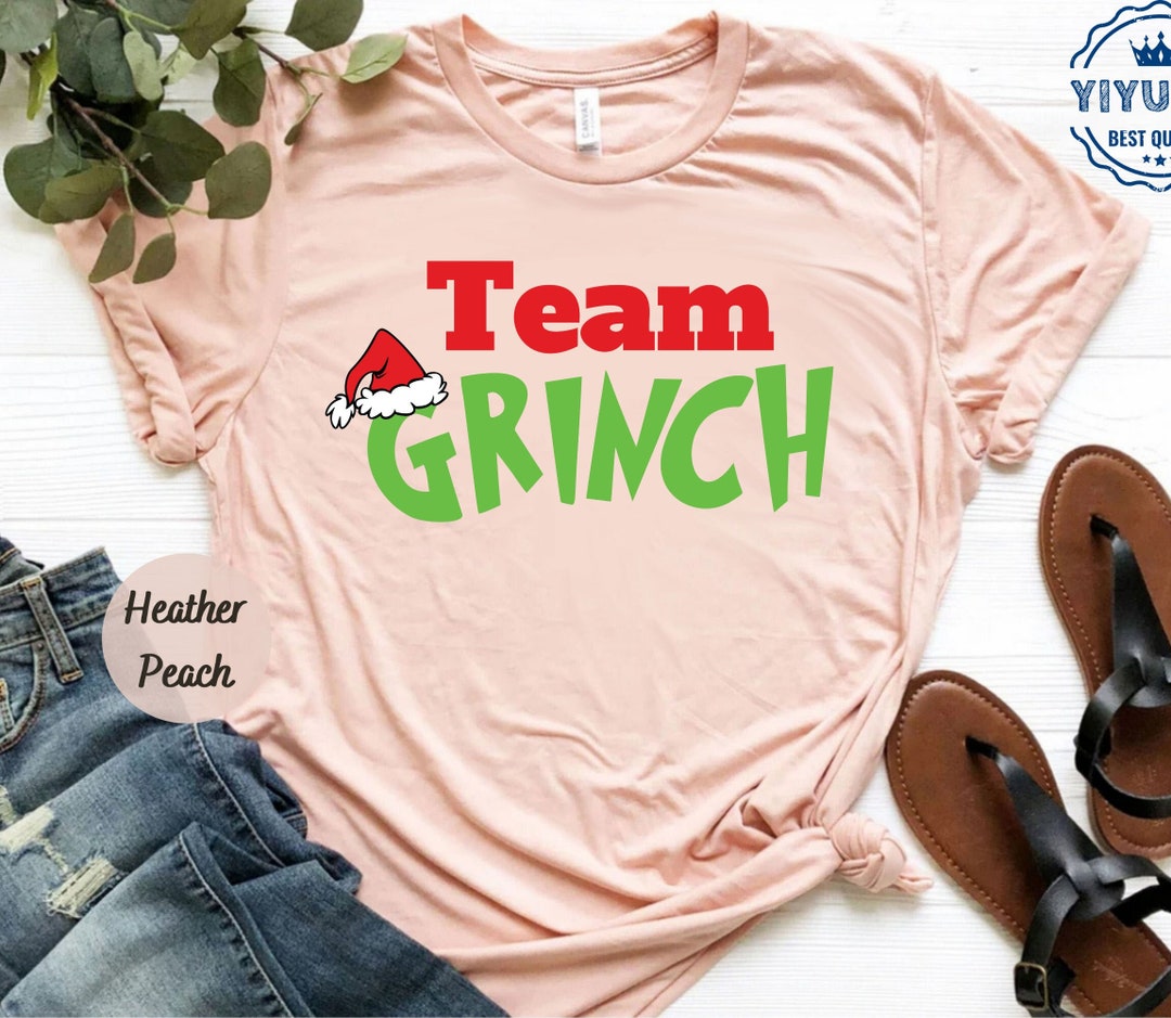 Team Grinch Christmas T-shirt, Merry Grinchmas T-shirt, Christmas Shirt ...