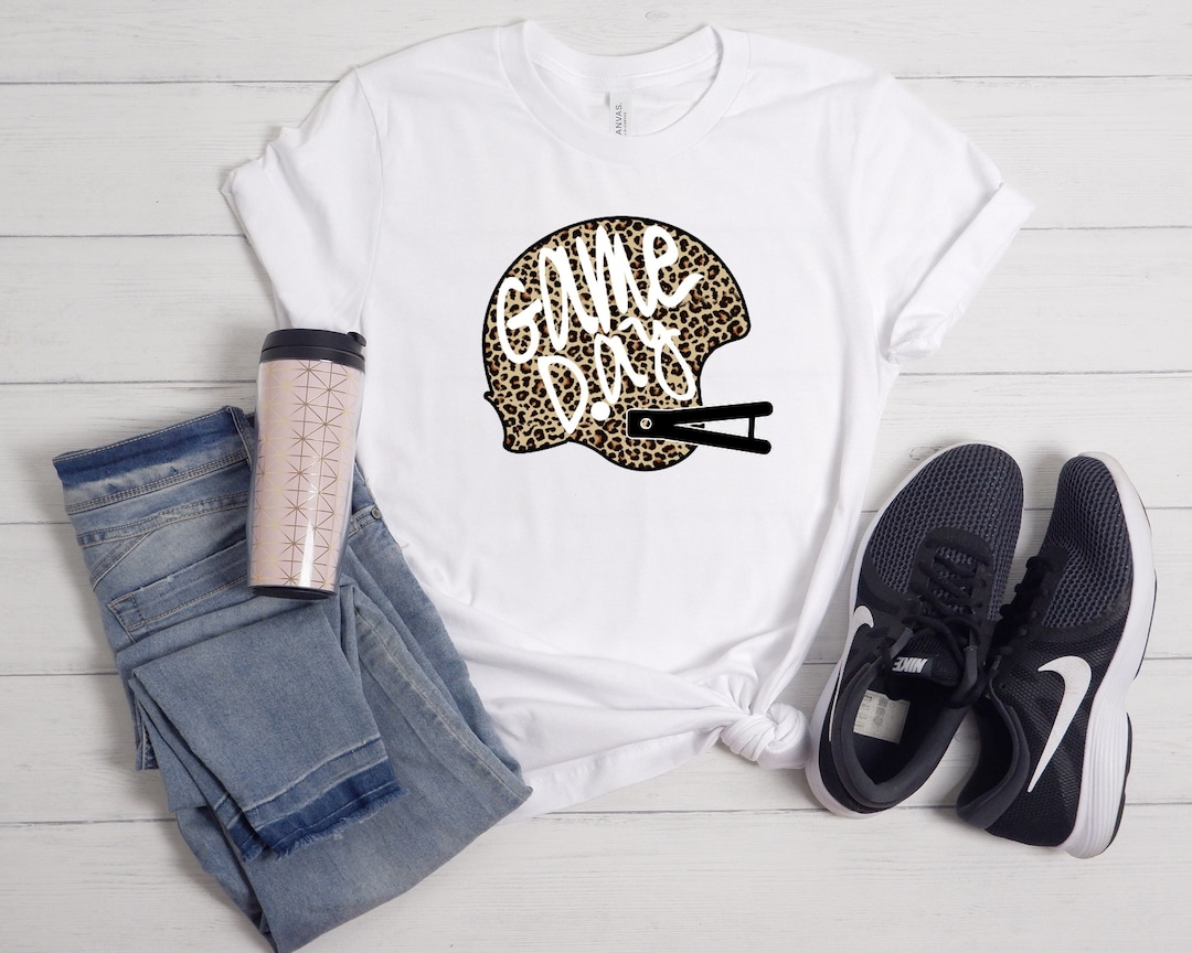 Leopard Print Football Helmet Graphic Hoodies Women, Football Mom ...