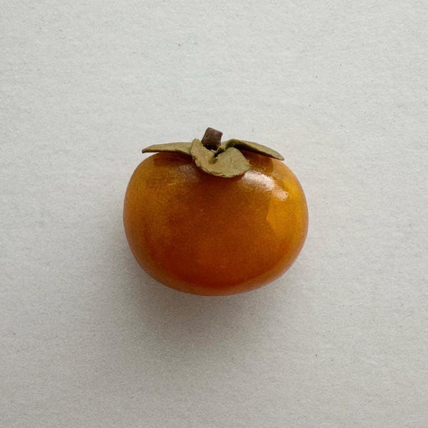 Mini Persimmon Fruit - Etsy