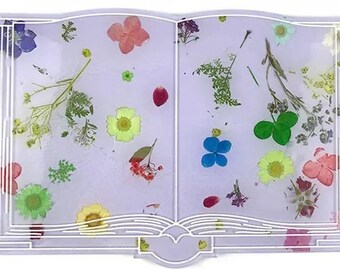 Silicone Mold Open Book - Etsy